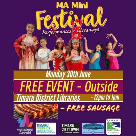 Ma Mini Festival South Canterbury District Website