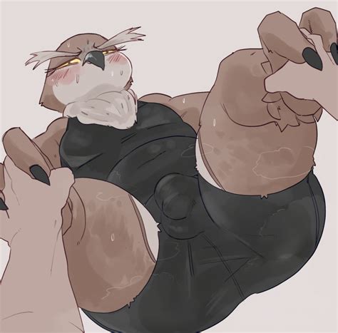 Rule 34 2025 Anthro Ass Avian Avian Feet Ball Bulge Big Butt Biped Bird Black Clothing Blush