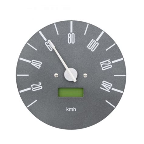 1968 1972 Bus Speedometer By Smiths Gray Dial Silver Center 10