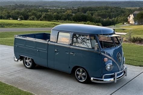 Modified 1967 Volkswagen Type 2 Double Cab Pickup For Sale On Bat