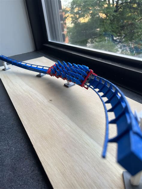 3d Printed Bandm Hyper Track W Coaster Dynamix Train [custom] R Rollercoasters