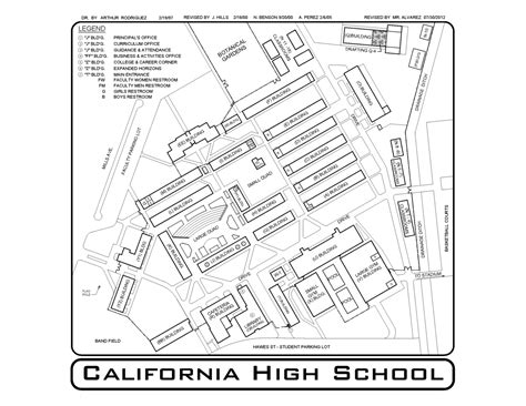 Chs Campus Map California High School