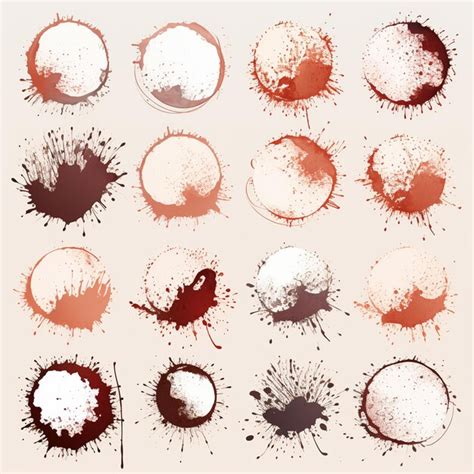 Premium Ai Image Colorful Splat On White Background With Grunge