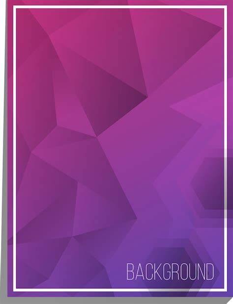 Premium Vector Abstract Background Templates Colorful Shapes