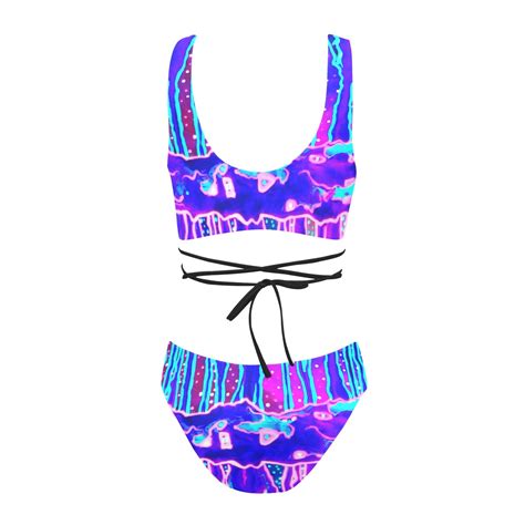 Mystic Cave Cross String Bikini Set Armstrong Design And Art