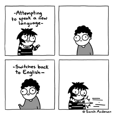Language Comic By Sarah Andersen Rwebcomics