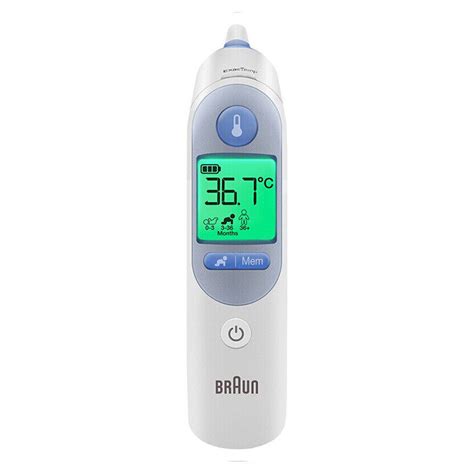 Braun博朗耳温枪耳温计红外线电子体温计宝宝婴儿irt6520耳温枪ky虎窝淘