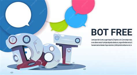 Premium Vector Chat Bot Free Robot Virtual Assistance Of Website Or