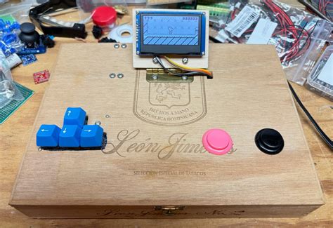 Cigar Box DIY Arduboy Homemade Arduboy