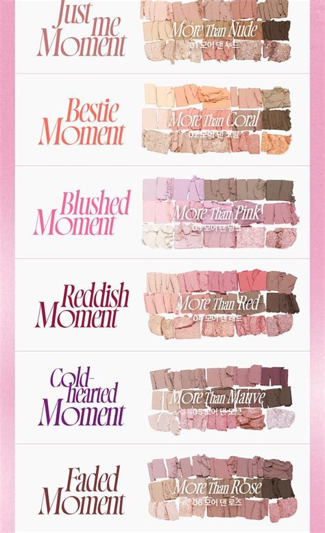 Fwee More Mood Eye Palette 6 Colors