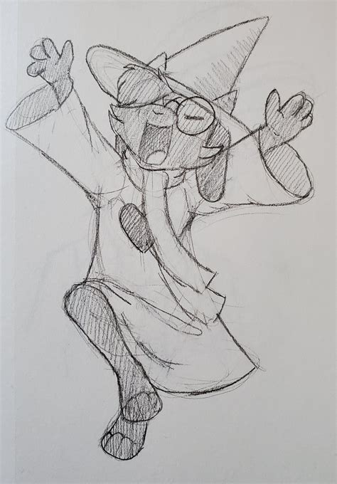 Sketch Of Ralsei Artist Me R Ralsei