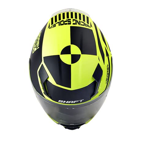 Casco Shaft Sh 562 Dummy Mate Amarillo Neon Ng American Motos Colombia