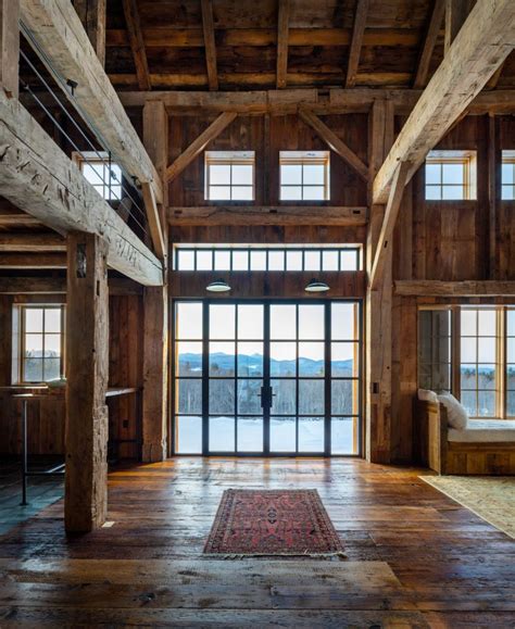 English Barn Restoration In Mad River Valley Vermont Birdseye Barn Renovation Barn Style