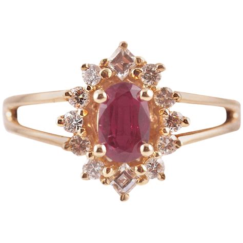 Diamond Ruby Gold And Masonic Shriners Past Potentate Ring At 1stdibs
