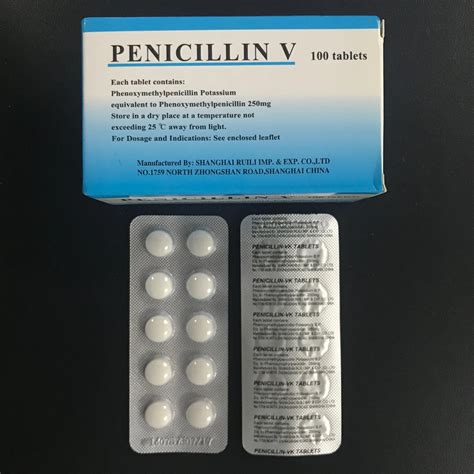 Penicillin Vk Tablets 250mg Penicillin Vk And Penicillin