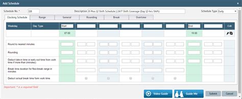 8 Plus 12 Shift Schedule