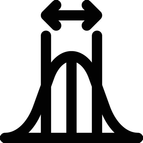 Confidence Interval Statistics Curve Outline Icon 60576701 Vector Art At Vecteezy