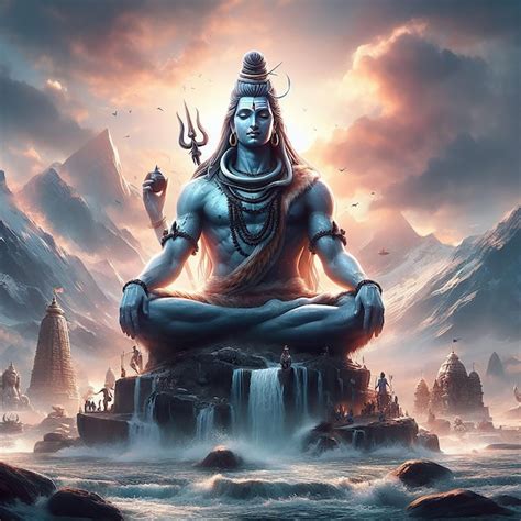 Premium Photo Mahadev Image Background Generated By Ai