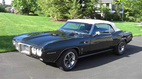 1969 Pontiac Firebird Convertible For Sale At Auction Mecum Auctions