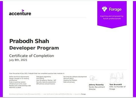 prabodh shah on linkedin accenture developer internship forage