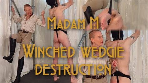 Winched Wedgie Destruction Humiliating Suspended Extreme And B