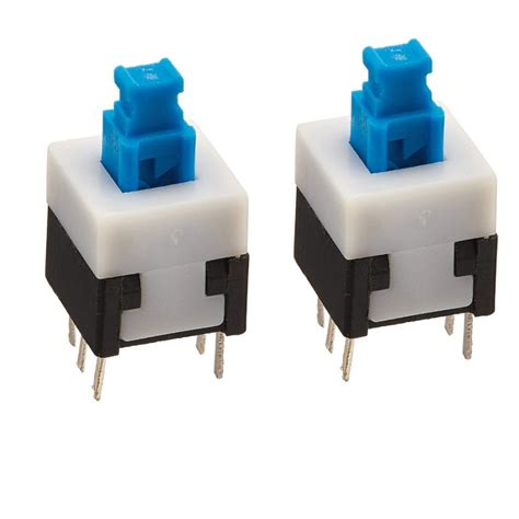 Blue Cap Square Push Button 8x8mm Switch