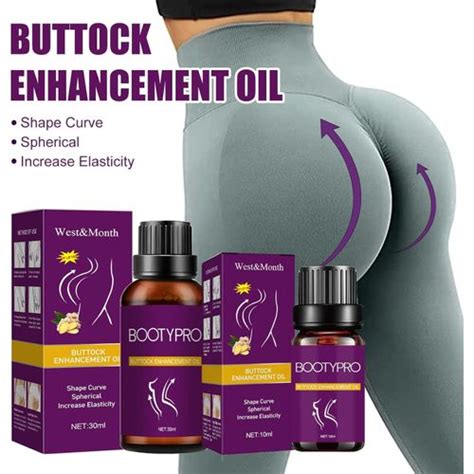 Westandmonth Bootypro Hip Lifting Massage Oil Plump Up Booty Enhancement