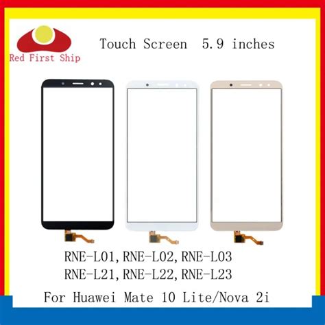 Pcs Lot Touch Screen For Huawei Mate Lite Touch Panel Sensor Digitizer Front Glass Outer