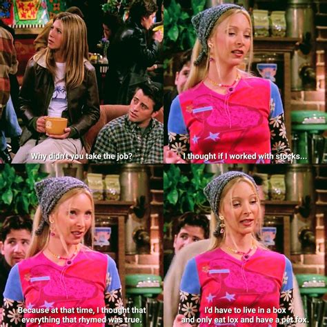 Well Phoebe Buffay Can Rhyme F R I E N D S Phoebebuffay Friends