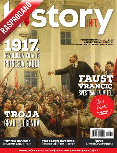 Časopis History Broj 16 Povijest Hr Pretplata