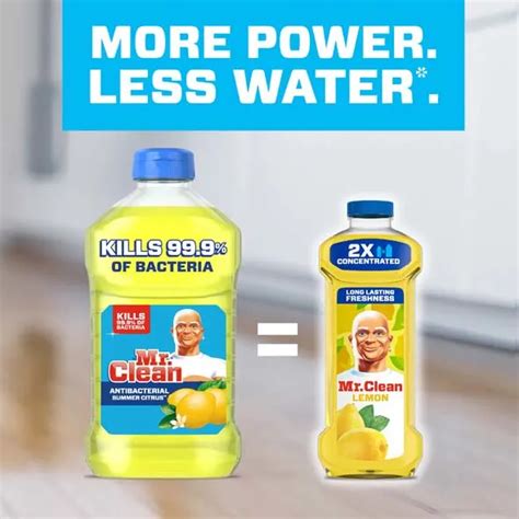 Multi Surface Cleaner With Lemon Scent Mr Clean®