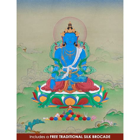 Buddha Mitrupa Thangka Symbol Of Unshakable Wisdom And Serenity