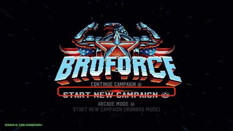 Broforce 01 Niveaux 1and2 Bonus Rambro Youtube