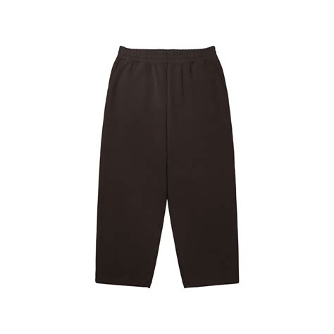 유니클로 C 스웨트 와이드 팬츠 다크 브라운 Jp Uniqlo Kream