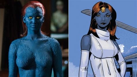 How Mystique Is Very Different In The Comics