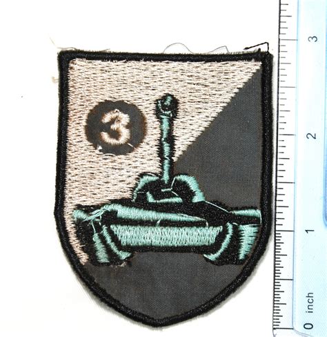 Vietnam War Original Arvn 3rd Armored Battalion Patch High Quality Militaria
