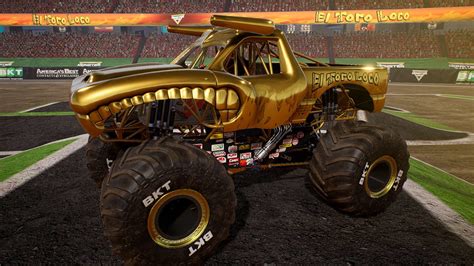 Monster Jam Steel Titans Gold Truck Bundle En Steam