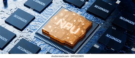 Npu Neural Processing Unit Artificial Intelligence стоковая