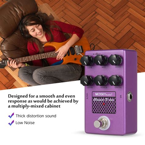 Moskyaudio Classic F Der Speaker Simulator Cabinet Simulator Guitar Effect Pedal Speaker