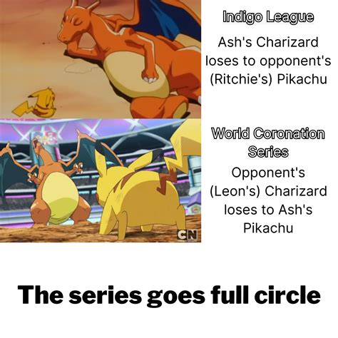 Realized This When Watching The Leon Vs Ash Battle Really Made The