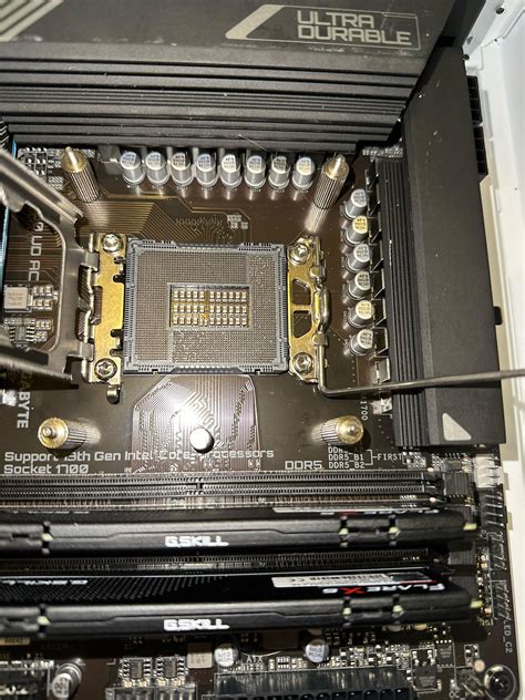 Lga 1700 Gigabyte Motherboard Are My Pins Bent Is This Salvageable If So R Intel