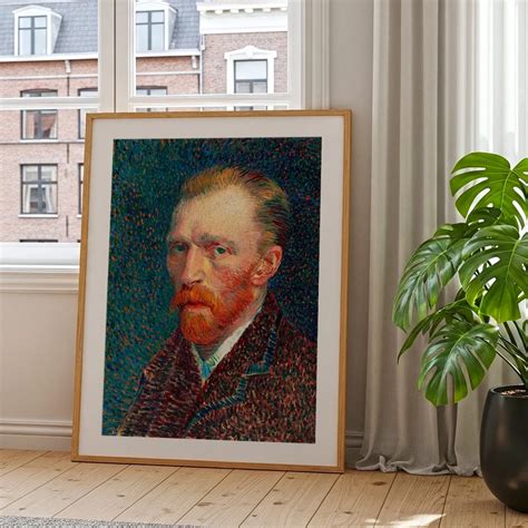 תמונה אמנותית דיוקן עצמי של וינסנט ואן גוך