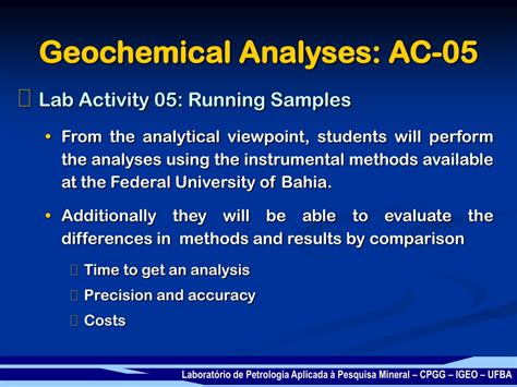 Ppt Rock Samples And Geochemical Analysis Powerpoint Presentation