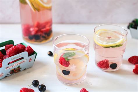 Panachfruits Thé Glacé Au Cassis Framboises Et Citron