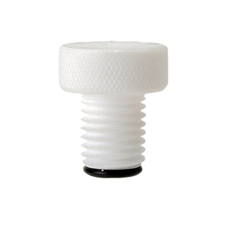 Ace Glass 7 Ace Thred Solid Ptfe Plug 7855 805 Capfe O Ring Front