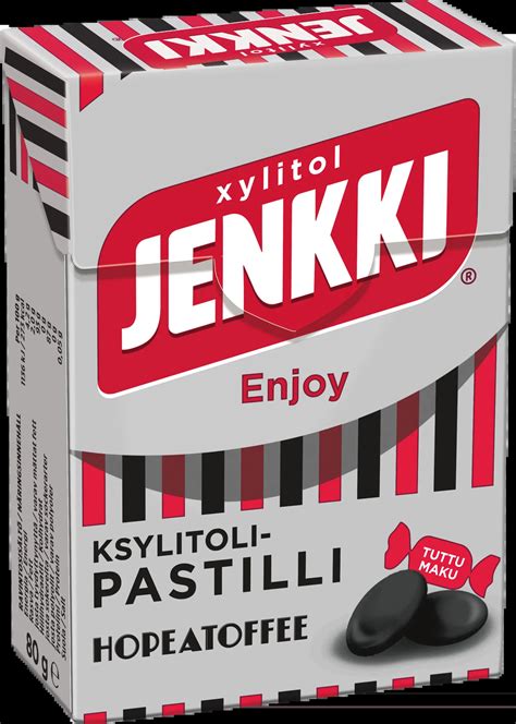 Jenkki Enjoy Hopeatoffee 80g