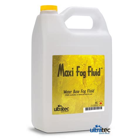 Ultratec Cff2501 Maximum Value Fog Fluid 4l
