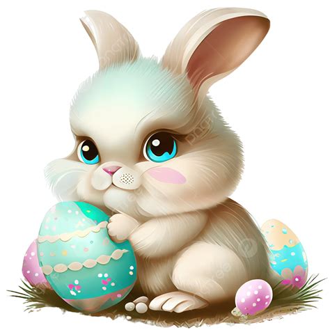 Cute Easter Bunnies Clip Art