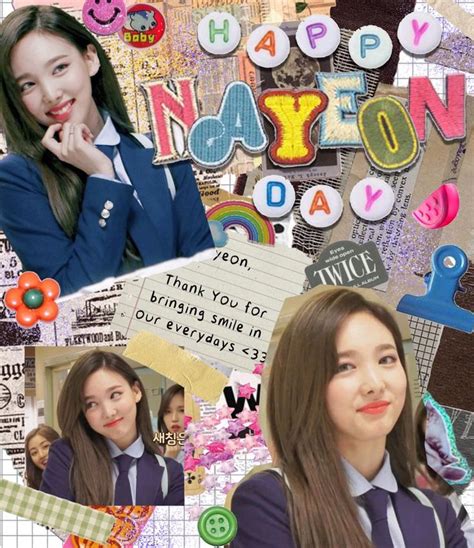 Pin by Mooil Lee on 귀여운 만화 배경화면 Kpop posters Twice album Nayeon