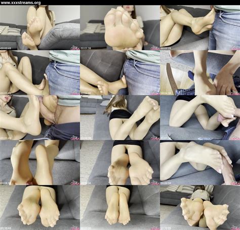 Goddess Lena Cum On Nylon Pantyhose Feet